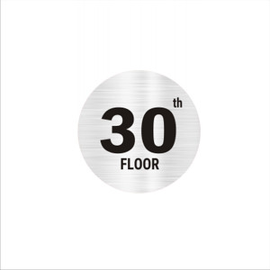 Mindcraftz 30th Floor Sign board Small Size Sign Price in India - Buy ...