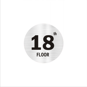 Mindcraftz 18th Floor Sign board Small Size Sign Price in India - Buy ...