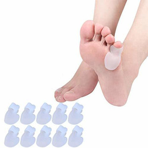 Yimanduo 5 Pairs Pinky Toe Cushion Splint, Little Toe Separators ...