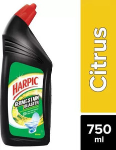 Harpic GERMS AND STAIN BLASTER 750ML Citrus Liquid Toilet Cleaner Price ...