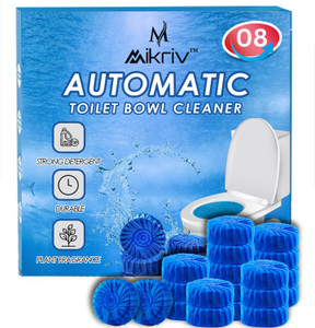 MIKRIV Automatic Flush Toilet Bowl Cleaner Tablets, Bathroom Toilet ...