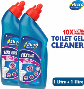 MicroDefence Toilet Cleaner 10xPower|Kill 99.9%Germ|Remove LimeScale ...