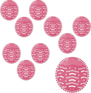 HOPZ Pink 10 Urinal Screens Deodorizer Freshener for Public Cafes Bars ...