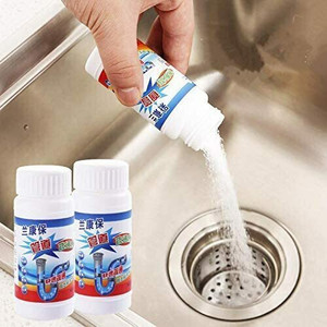 kvt Wash basin Pipe cleaning powder Drain Cleaner & Clog Powder Toilet ...