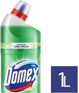 Domex Fresh Guard Disinfectant, Lime Fresh Lemon Liquid Toilet Cleaner ...
