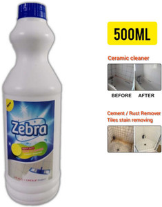 Zebra floor cleaner, closet and all ceramic rust yellow stain cleaner ...