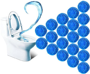 EUHOMI Automatic Flush Toilet Bowl Cleaner Tablets Bathroom Toilet Tank ...