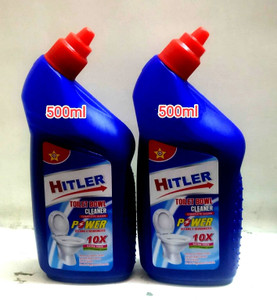 HitlerDI HITLER TOILET CLEANER COMBO 500ML*2 Regular Gel Toilet Cleaner ...