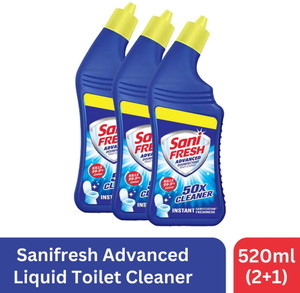 Sani Fresh Advanced 520ml - Pack of 3 | For Toughest Stains Regular ...