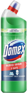 Domex Fresh Guard Disinfectant Toilet Cleaner Liquid Lemon Liquid ...