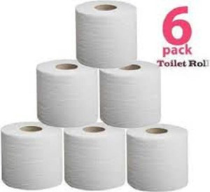 Pasco Soft Tissue Toilet Roll pack of 6 Toilet Paper Roll Price in ...