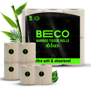 Beco Bamboo 3-Ply-160 Pulls Each, 100% Natural, Unbleached,Eco-Friendly ...
