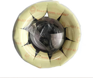 Clay Plus Toilet Bowl Rubber Gasket Wax Ring/Wax Seal for Floor Mount ...