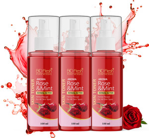 Biofresh Pure Herbal Rose & Mint Skin Toner Men & Women - Price in ...