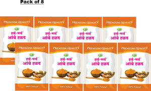 HI-FI Natural Ambe Halad Powder For Skin Care 80 gm - (Pack 8) Men ...