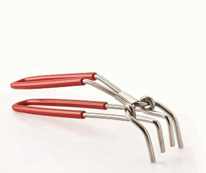 Dev Industries Vinyl Coated Handle Steel Pakkad for Kitchen Hot ...