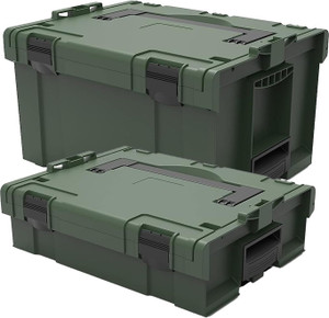 Cheston High-Grade Plastic - Stackable, Interlocking System Tool Box ...