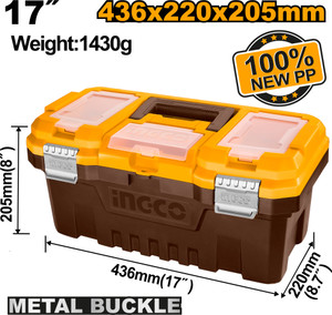 INGCO PBX1702 Tool Box with Tray Price in India - Buy INGCO PBX1702 ...