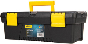 Deli Multipurpose Tool Box with Tray Folding Structure Metal Clasp ...