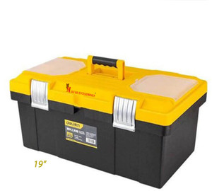MALFAH ENTERPRISES DELI DL-TC290 TOOL BOX PLASTIC WITH METAL LOCK 19 ...