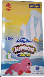 Formula JUNIOR WALRUS TOOTHPASTE Extra Soft Toothbrush - Buy Baby Care ...