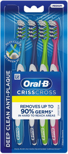 Oral-B Criss Cross Medium Toothbrush - Buy Baby Care Products in India ...