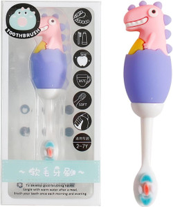 Gomzy Soft Toothbrush,Extra Microfiber Soft Bristles for 3-6 Years old ...