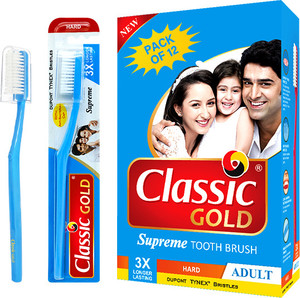 CLASSIC GOLD SUPREME HARD Hard Toothbrush - Buy Baby Care Products in ...