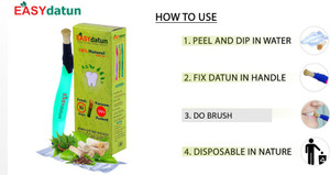 Easy Datun Neem Brush Pack of 30 + Handle Soft Toothbrush - Buy Baby ...