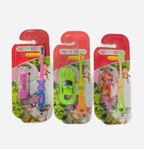 IMMUR Kids Toothbrush with Toys Set of 6 Soft Toothbrush - Buy Baby ...