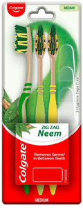 Colgate ZigZag Neem Medium Toothbrush - Buy Baby Care Products in India ...