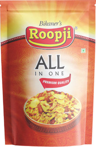 ROOPJI All in One Mixture 500Gm Authentic Indian Savory | Bikaneri ...