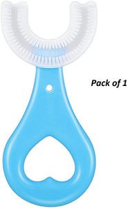 YOS TRENDZ Baby U Shape Finger Tooth Brush with Holder (Kids Toothbrush ...