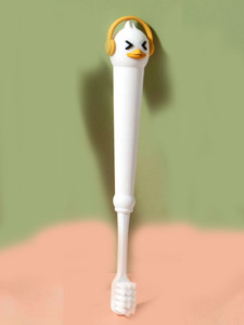 TECHNOCHITRA Duck Face Soft Flexible Toothbrush for Kids Soft ...