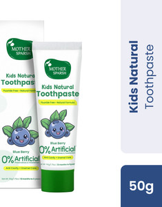 Mother Sparsh Natural Blueberry for Kids, Strengthen Gums, Anti Cavity ...