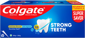 Colgate Strong Teeth Indias No.1 Brand, Calcium-boost for 2X Stronger ...