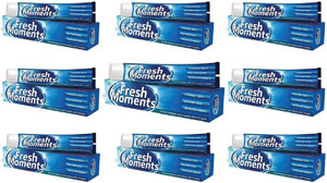 fresh moments Refreshing & Whitening Pack of 9 Toothpaste - Buy Baby ...