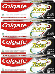 Colgate Total charcoal deep clean Pack of 4 Toothpaste - Buy Baby Care ...