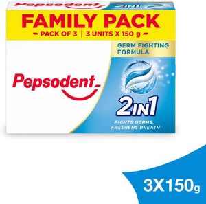 PEPSODENT 2 in 1 | Germ Fighting Formula Toothpaste - Buy Baby Care ...