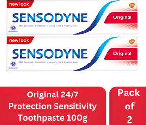 SENSODYNE Original 24/7 protection (Pack of 2) 100g Toothpaste - Buy ...