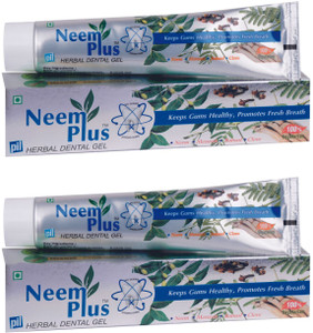 Pil Neem Plus Herbal Dental Gel Strengthens Teeth & Gums Fresh Breath ...