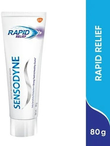 SENSODYNE Toothpaste - Rapid Relief, Sensitive To Help Beat Sensitivity ...