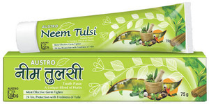 AUSTRO Tulsi neem tooth paste 75 gm 1 pc Toothpaste - Buy Baby Care ...