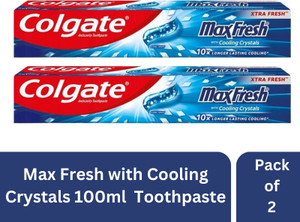 Colgate Max Fresh with Cooling Crystals Cool Mint 10X longer Lasting ...