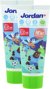 Jordan STEP 2 | Mild Fruity Flavours | Green Apple | Permanent Teeth ...