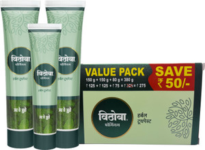 Vithoba Premium Toothpaste | For White Strong Teeth & Refreshing Breath ...