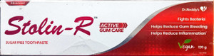 STOLIN -r active gum care & sugar free toothpaste 120gm, 2pcs ...