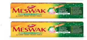 Dabur Pure Miswak Extract Toothpaste 100g pack of 2 Toothpaste - Buy ...