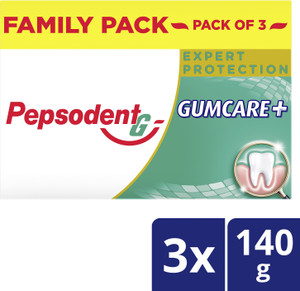 PEPSODENT Gum Care+ Toothpaste, 150g, Pack of 3 | Advanced Formula for ...