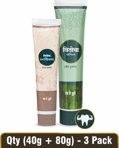 Vithoba Premium Toothpaste 80g & Rootfix Toothpaste 40g Toothpaste ...